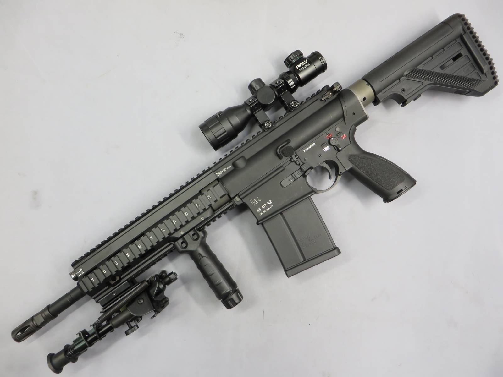 【KSC】HK417A2 / スコープ・バイポッド・フォアグリップ ガス・ブローバック