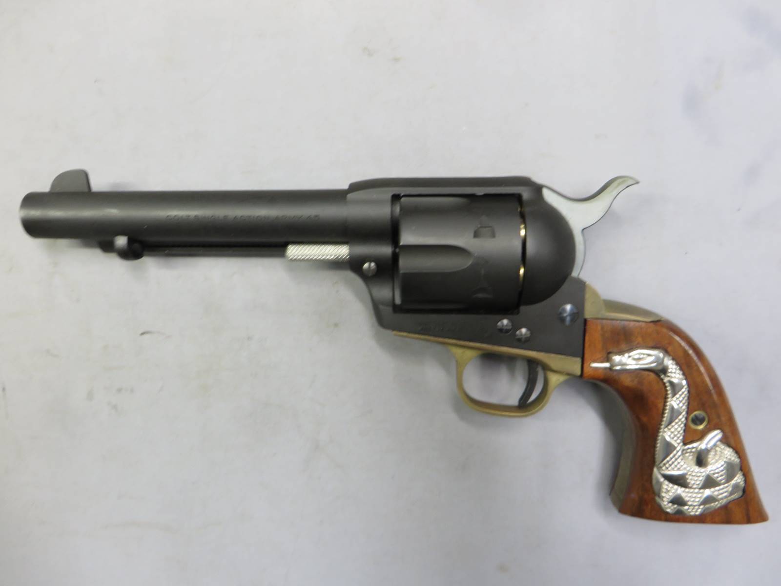 【CAW】コルトSAA 2nd ラトルスネーク バウンティガン アーティラリー HW モデルガン