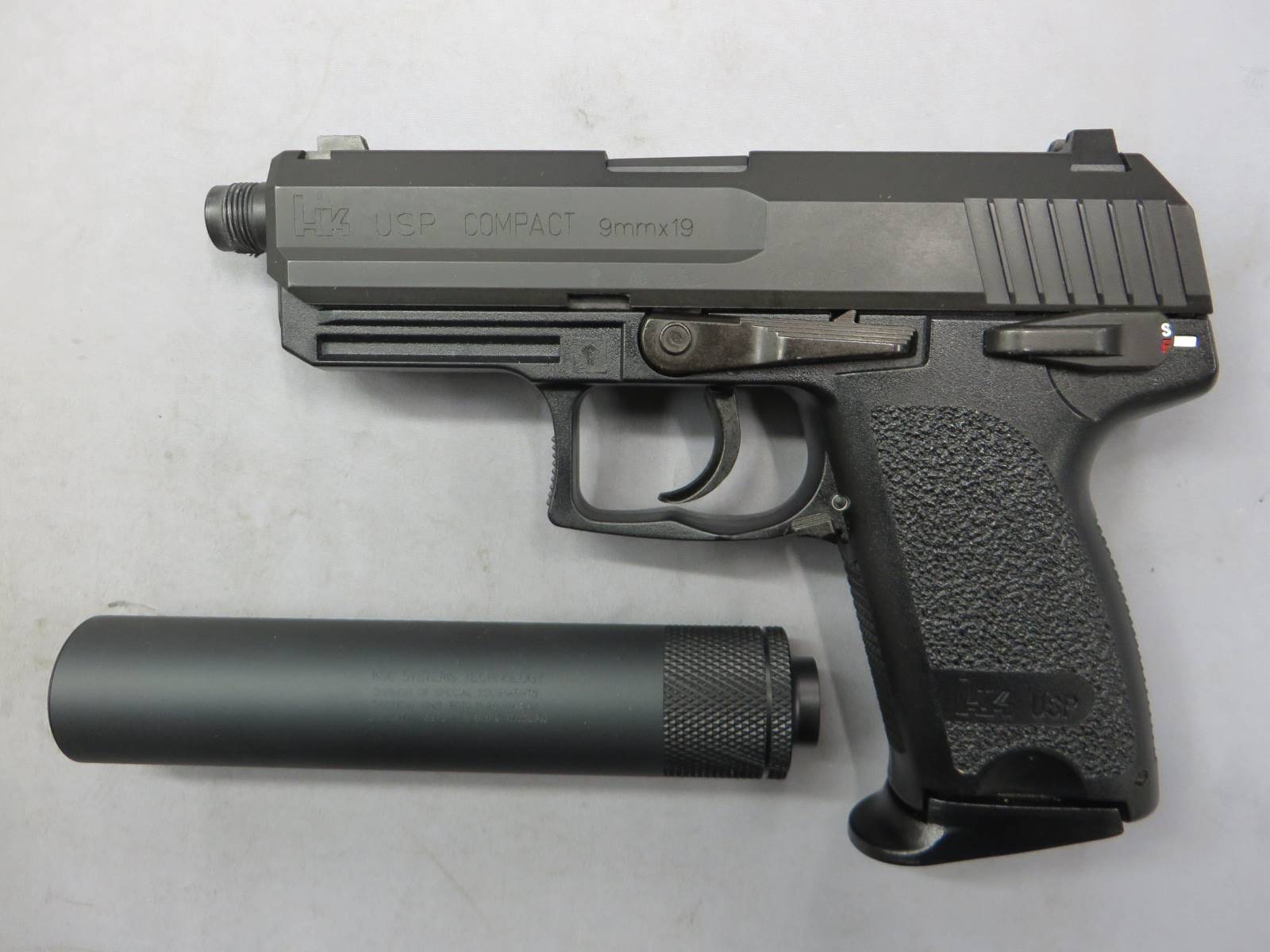 【KSC】H&K USP コンパクト スライドHW サイレントポテンシャル 限定41挺