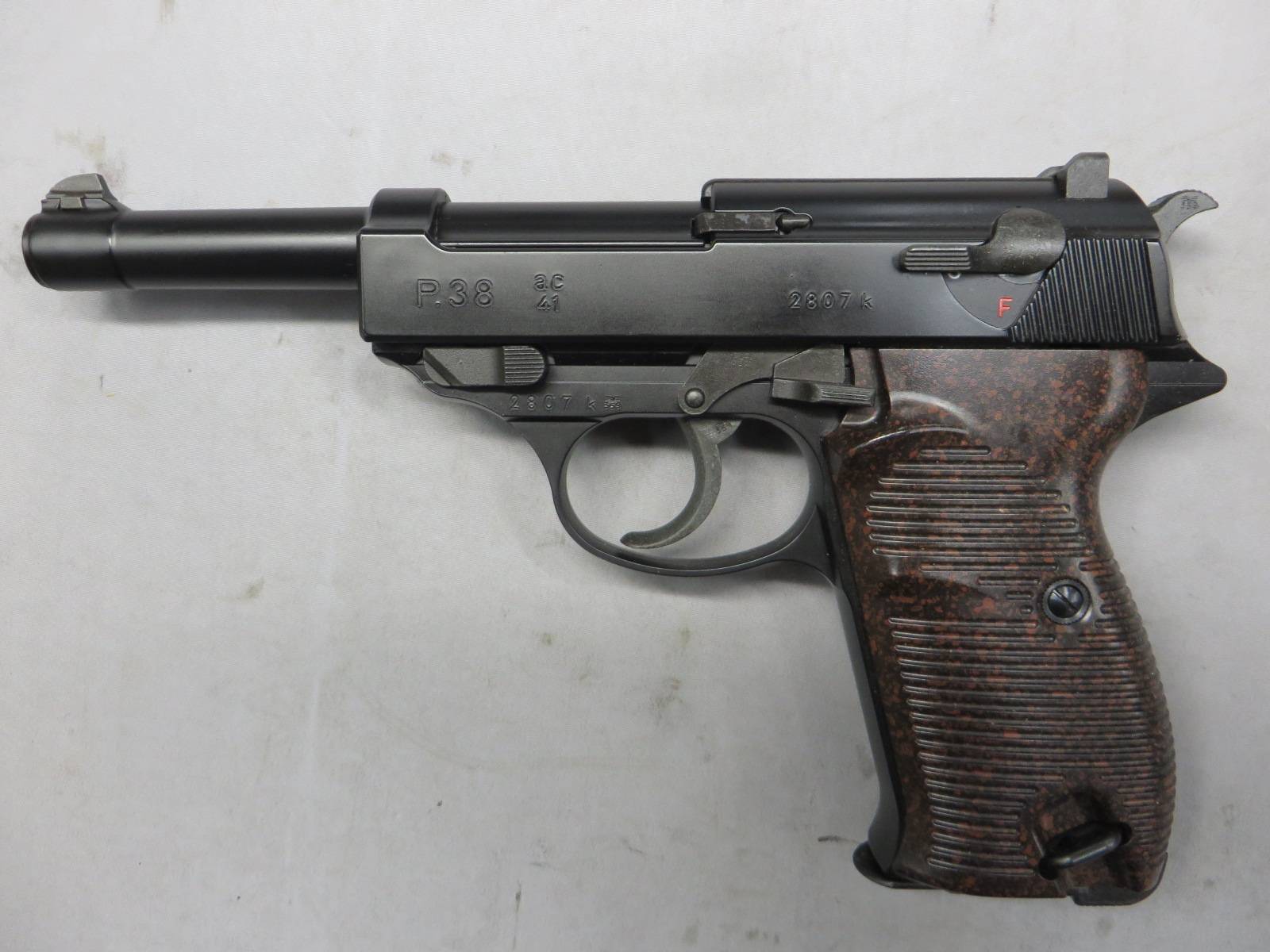 【マルゼン】ワルサーP38 ブラック