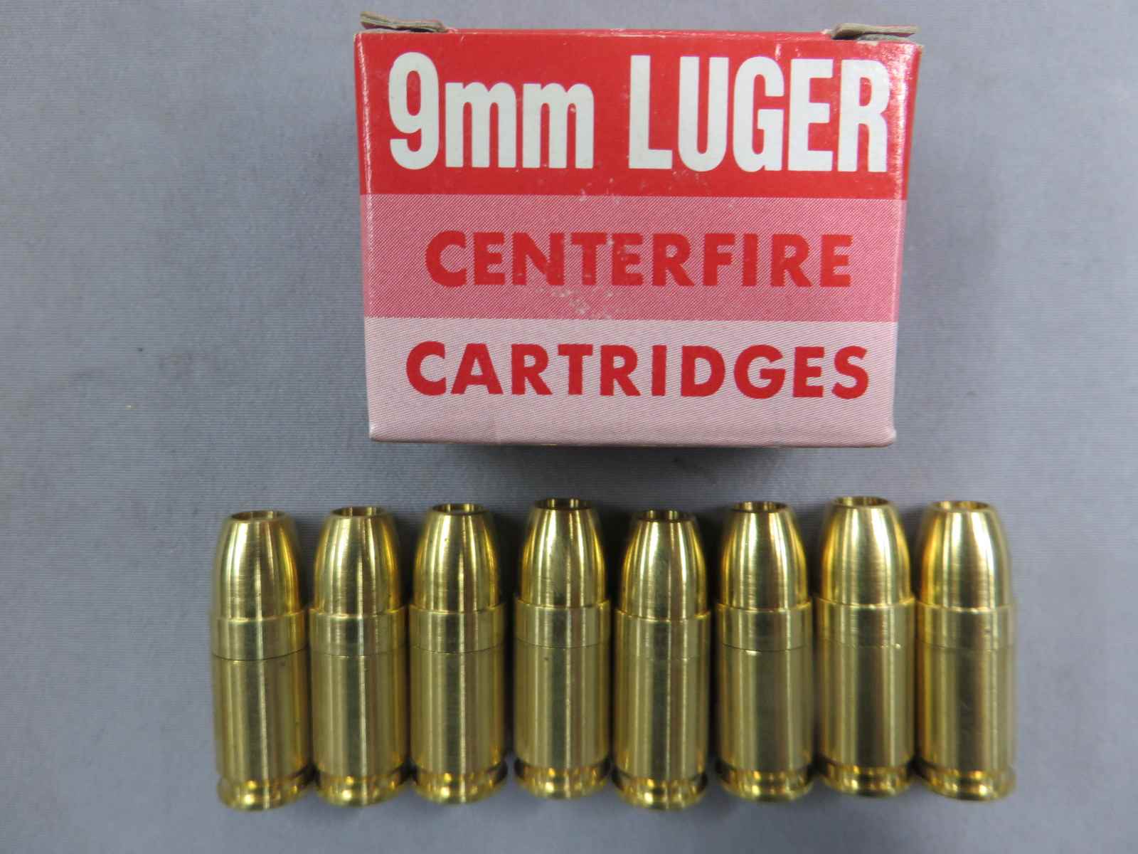 【KSC】9mmLUGER センターファイア カートリッジ 8発