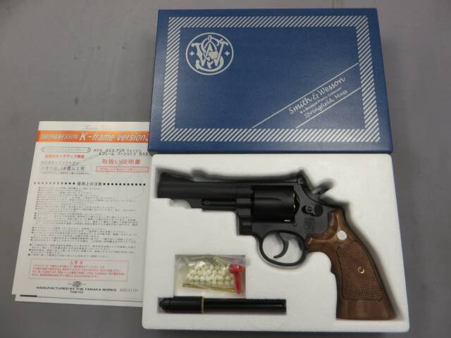 【タナカ】S&W M19 コンバットマグナム 4in HW Ver.3