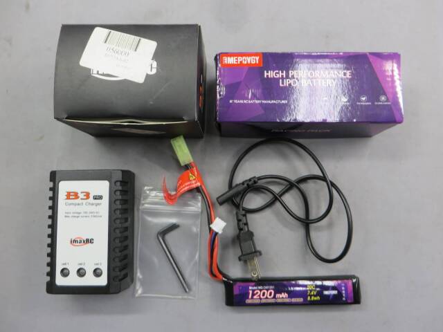 【ImaxRC】B3 PRO 充電器・【EMEPOVGY】 7.4V Lipoバッテリー