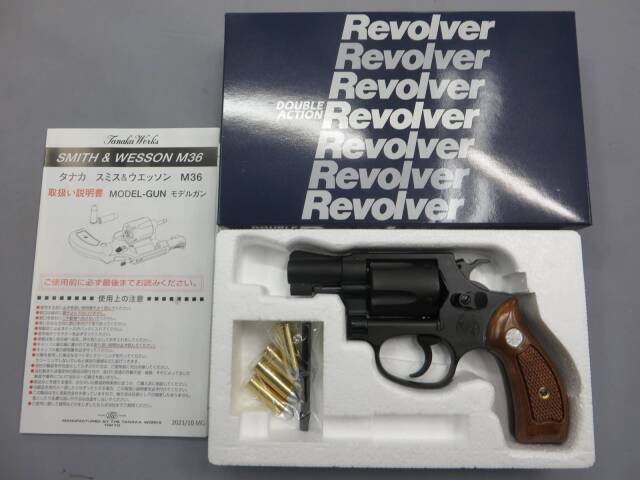 【タナカ】S&W M36 2in HW Ver.2 モデルガン