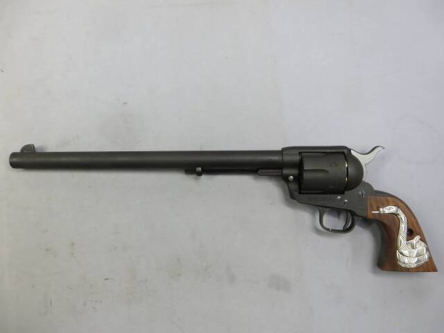 【CAW】SAA.45 2nd gen バントラインスペシャル 12in・ラトルスネイク木製グリップ モデルガン