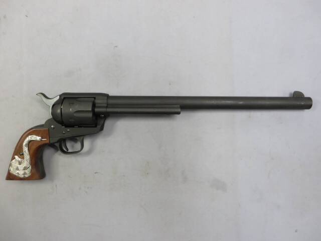 【CAW】SAA.45 2nd gen バントラインスペシャル 12in・ラトルスネイク木製グリップ モデルガン