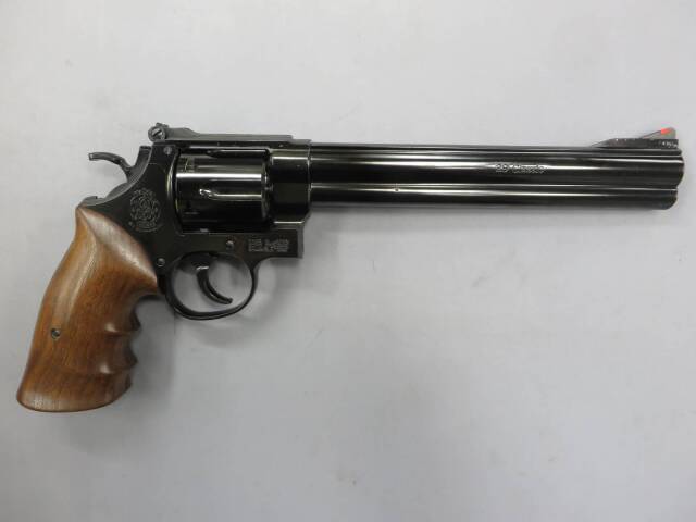 【マルシン】S&W M29 クラシック 8・3/8in ディープブラック 木製グリップ仕様 Xカートリッジ