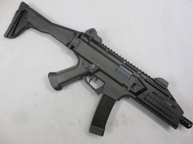 【ASG】CZ スコーピオン EVO 3A1・14mmアダプター・スチールスプリングガイド 電動ガン