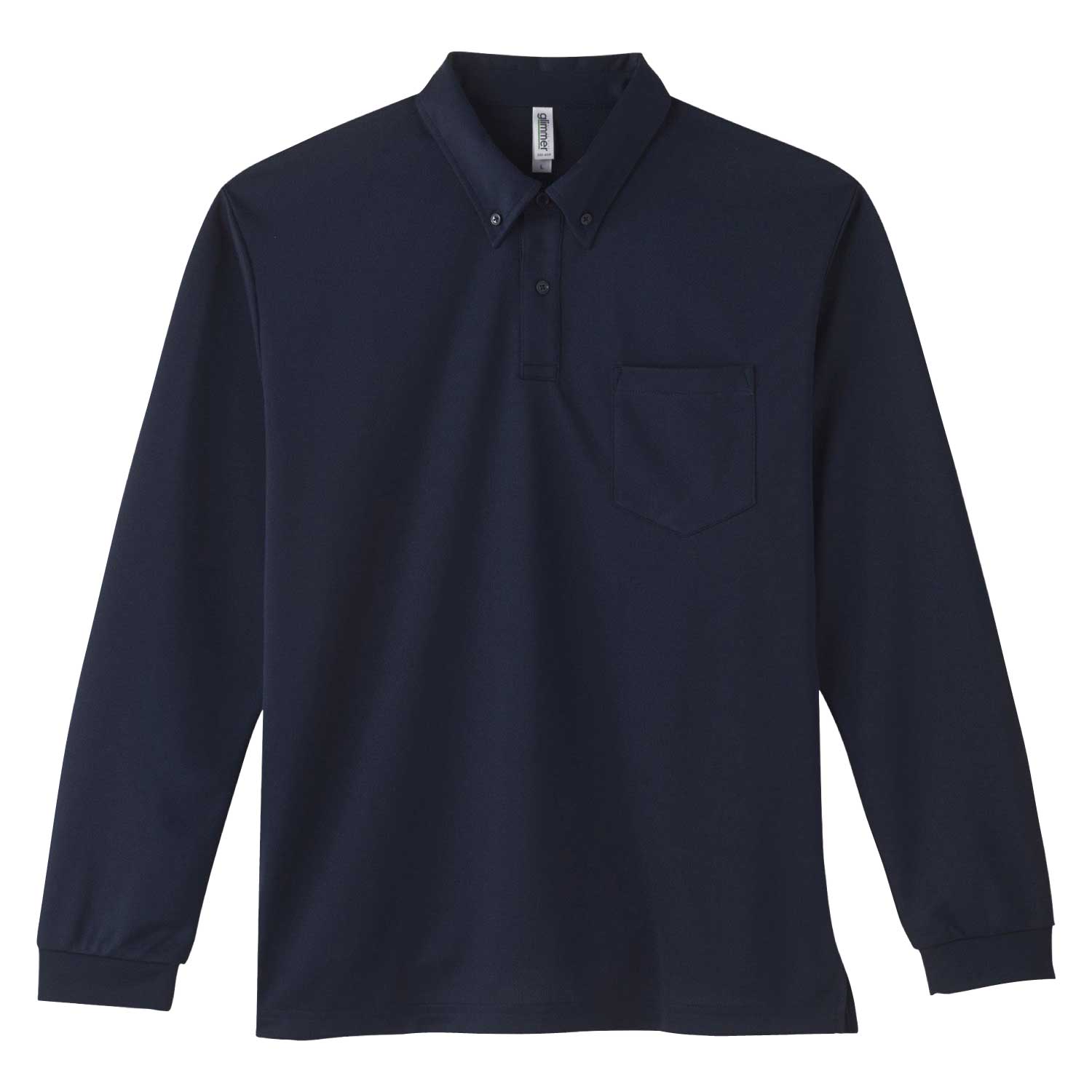 【Printstar】（4.4oz）ドライボタンダウン 長袖ポロシャツ [00314-ABL] オリジナルグッズ製造所 デライトベース／（有）創ing