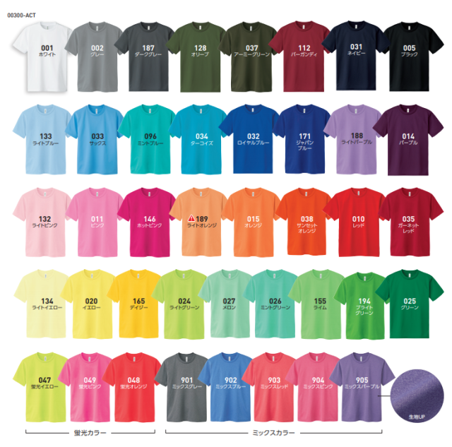 【Printstar】4.4oz ドライTシャツ #00300 オリジナルグッズ製造所 デライトベース／（有）創ing