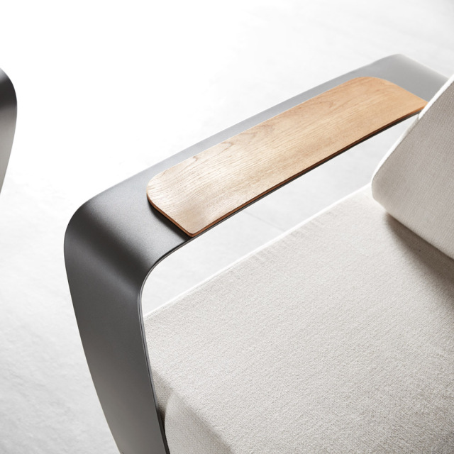 ヒゴールド オンダ ダブルソファー シルバー 専用カバー付 （HIGOLD Onda double sofa silver）