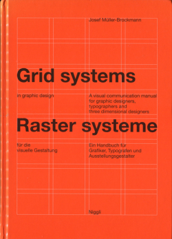 古書 dessin：Josef Muller-Brockmann: Grid systems in graphic design（ヨゼフ ...