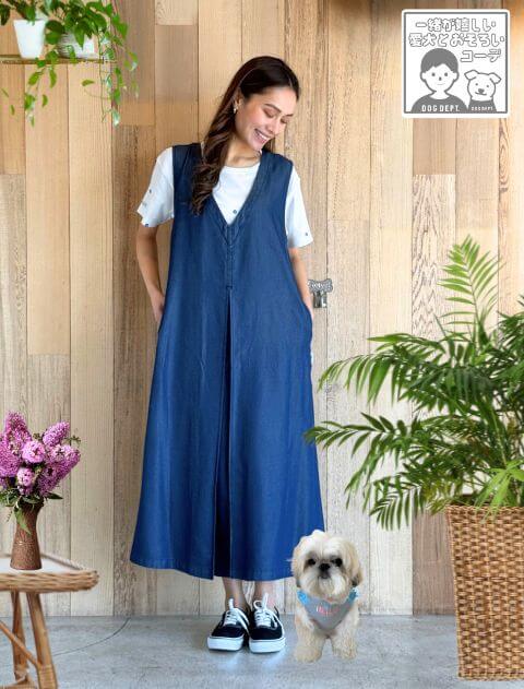 【WOMEN】フラワーリブTシャツ DOG DEPT（ドッグデプト） オンラインショッピング