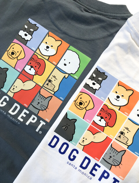 【UNISEX】キャンバスドッグT DOG DEPT（ドッグデプト） オンラインショッピング