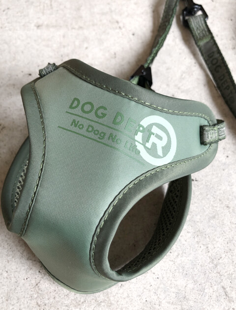 【DOG GOODS】ジャガードロゴ ソフトハーネス&リード DOG DEPT（ドッグデプト） オンラインショッピング