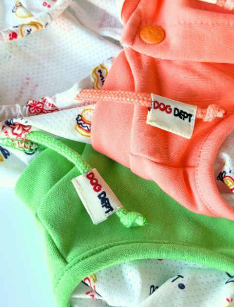 【犬服 / ドッグウェア】レイヤーボタンパーカー / DOG DEPT (ドッグデプト) ONLINE SHOP