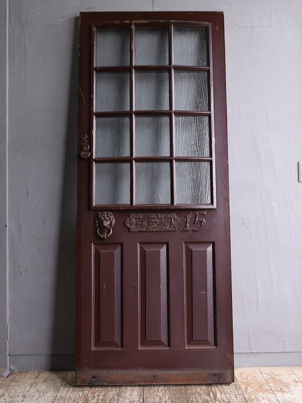 イギリス アンティーク ドア 扉 建具 12375