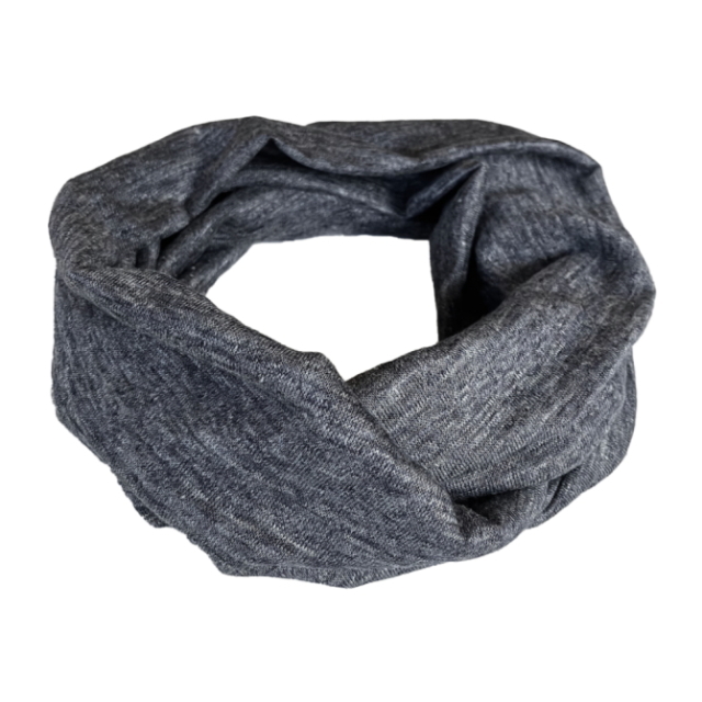 涼し気な 麻 フレンチ リネン スヌード メンズ レディース 夏 日焼け防止 汗対策に 薄手 ネックカバー 天然素材 無地 ミックス調 日本製 dplus arts