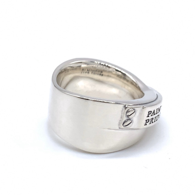 【送料無料】Dr MONROE(ドクターモンロー) メッセージクロスリング FC-138-SV