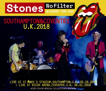 ROLLING STONES - NO FILTER TOUR 2018: SOUTHAMPTON & COVENTRY DRAGONFLY