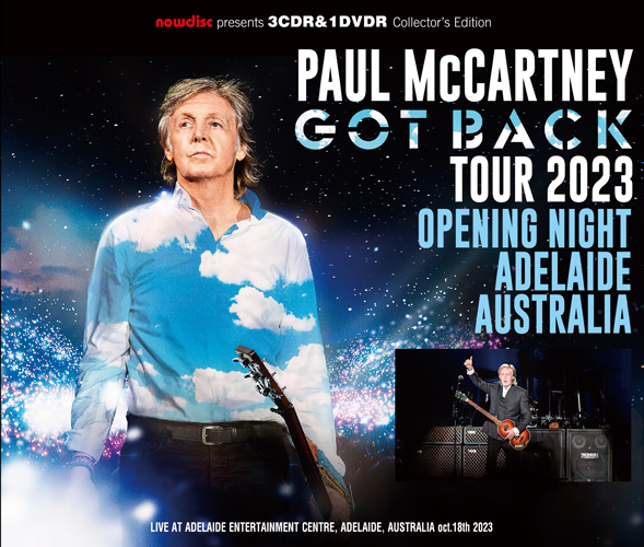 PAUL McCARTNEY - GOT BACK TOUR 2023: OPENING NIGHT ADELAIDE AUSTRALIA ...