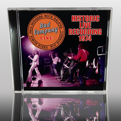 BAD COMPANY - HISTORIC RECORDING 1974 DRAGONFLY