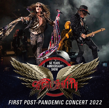 AEROSMITH - FIRST POST-PANDEMIC CONCERT 2022 (2CDR) DRAGONFLY