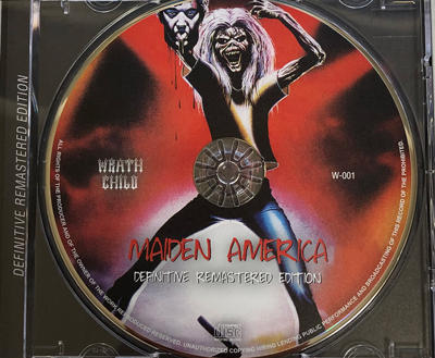 IRON MAIDEN - MAIDEN AMERICA: DEFINITIVE REMASTERED EDITION (1CD) DRAGONFLY
