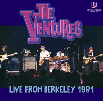 THE VENTURES - LIVE FROM BERKELEY 1981 (1CDR) DRAGONFLY