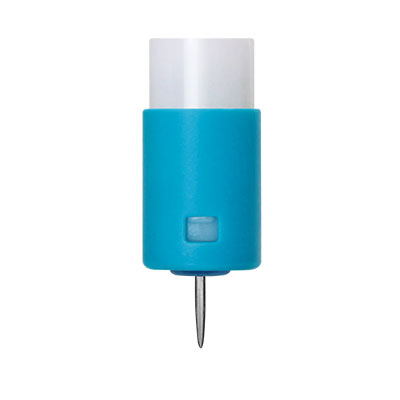 プッシュ ピン ライト ブルー