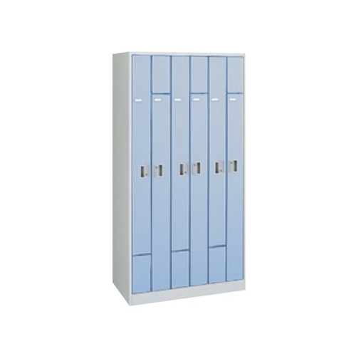 オカムラ ロッカー FZタイプ(FZロッカー) 6人用多目的ロッカー シリンダー錠 W900×D515×H1790 4553FC-Z