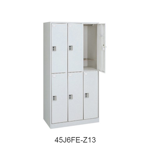 オカムラ FZロッカー(エフゼット)タイプ 6人用ロッカー ダイヤル錠 3列2段 W900×D515×H1790 45J6FE-Z