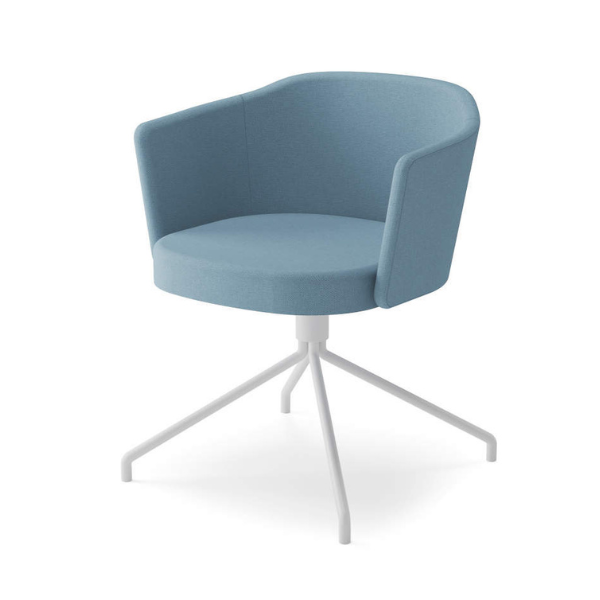 コクヨ KOKUYO ミーティングチェア COODE コーデチェア スタンダード張り地 張りぐるみタイプ 塗装固定脚（背座回転） 背座同色 K04-W628SC- 2/K04-B628SC- 2