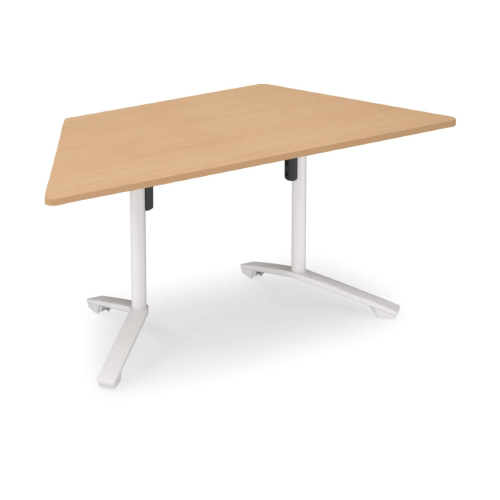 コクヨ ミーティングテーブル フラップテーブル INITIA（イニシア） 台形型天板 W1565xD695xH720 TIN-FZ1607M ...