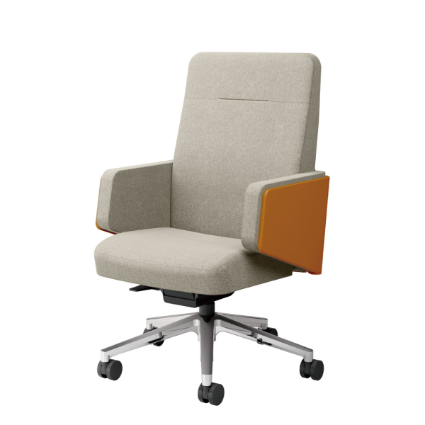 内田洋行 エグゼクティブチェア EC-5 ハイバック 布張り W645×D600×H1000mm 5-358-152