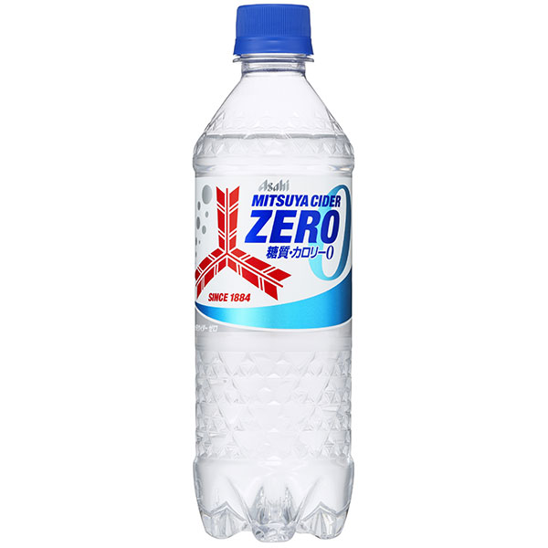 アサヒ 三ツ矢サイダーZERO 500ml×24本入り(1ケース) セイムスオンライン E-富士薬品