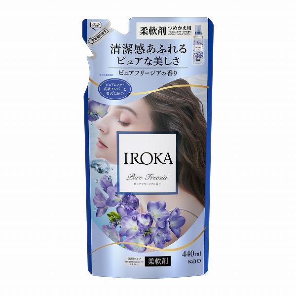 IROKA ピュアフリージア つめかえ用 440ml セイムスオンライン E-富士薬品
