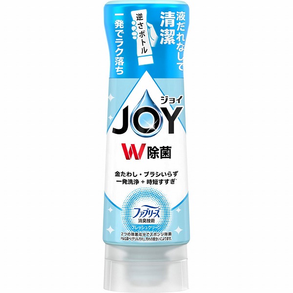除菌ジョイコンパクトW消臭 フレッシュクリーン 逆さボトル 290mL セイムスオンライン E-富士薬品