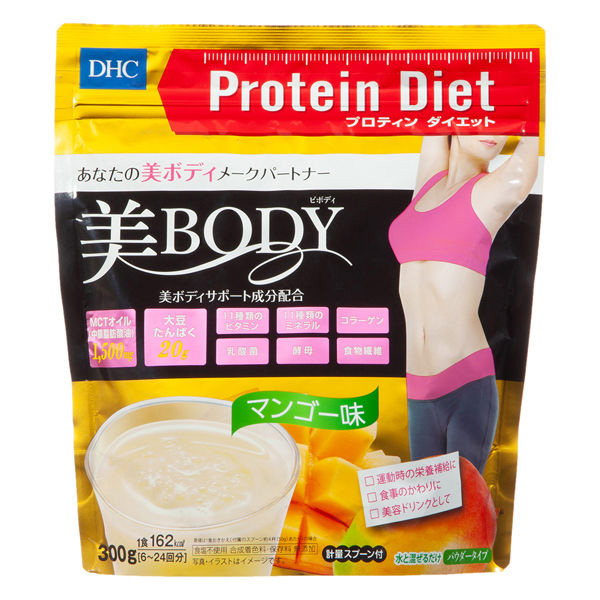 DHC プロテインダイエット 美Body マンゴー味 300g 人気の新作