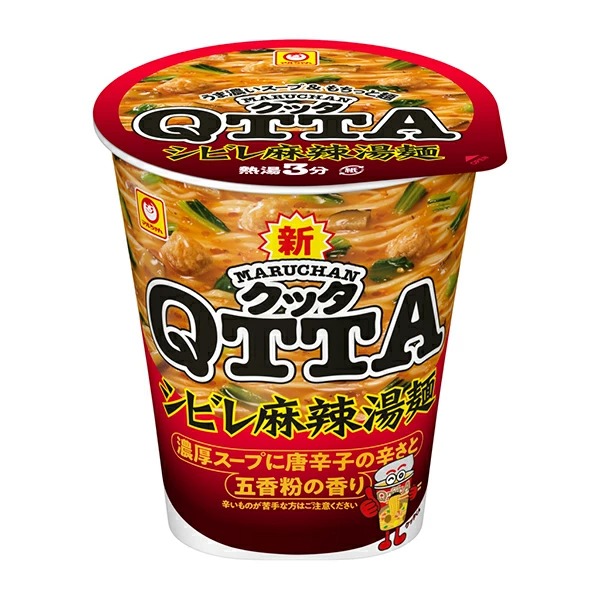 MARUCHAN QTTA シビレ麻辣湯麺 76g×12個 (1ケース) セイムスオンライン E-富士薬品