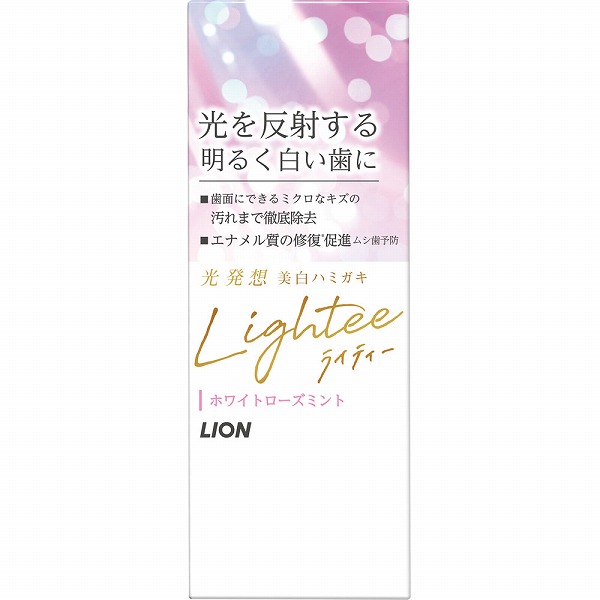 Lighteeハミガキ ホワイトローズミント 53g【医薬部外品】 セイムスオンライン E-富士薬品