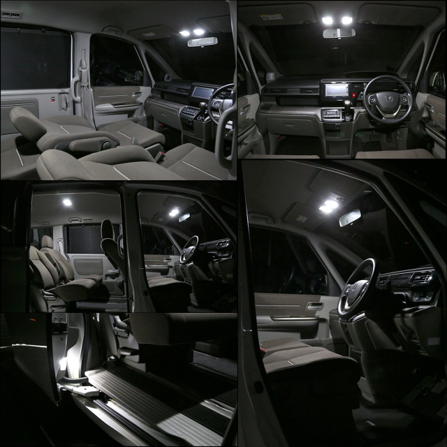 ルームランプ RP系 RP1 RP2 RP3 RP4 RP5 ステップワゴン スパーダも対応 LED 内装 車内灯 R-278 【メール便可】