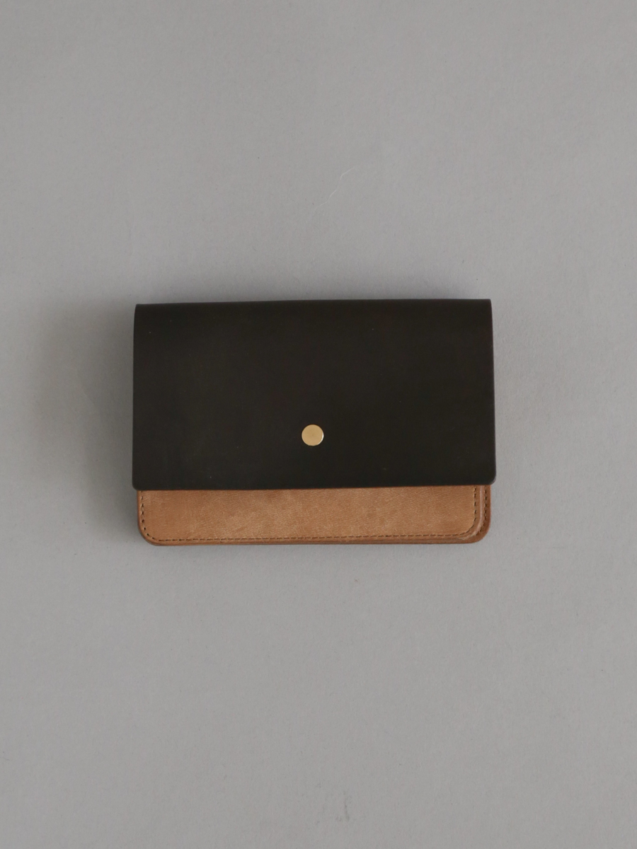 forme フォルメ / Hand wallet combi dark brown