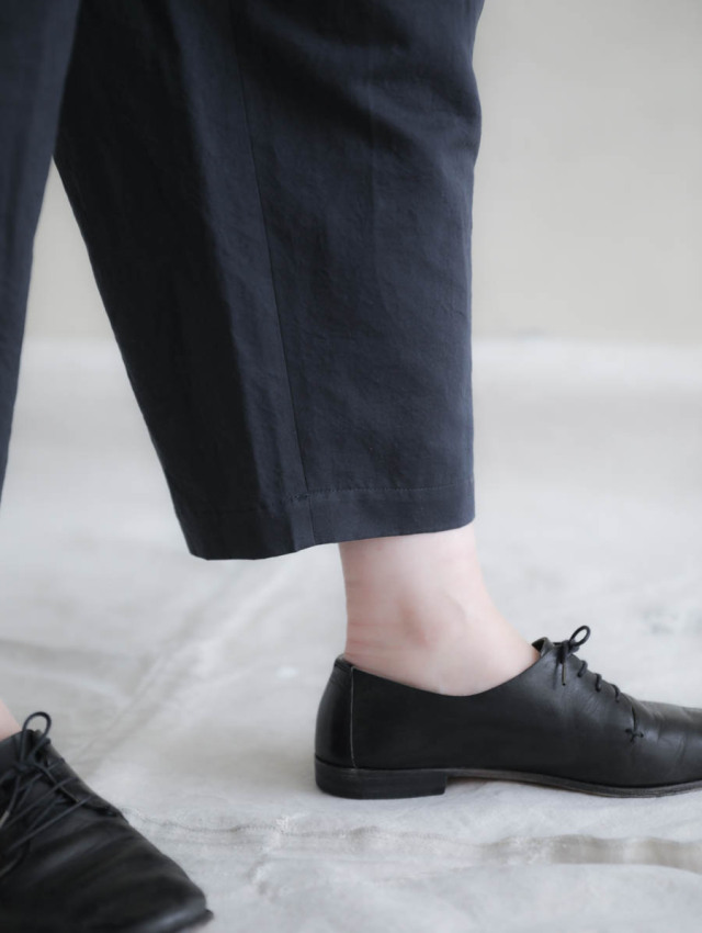 SUSURI ススリ｜ミューパンツ greenish black