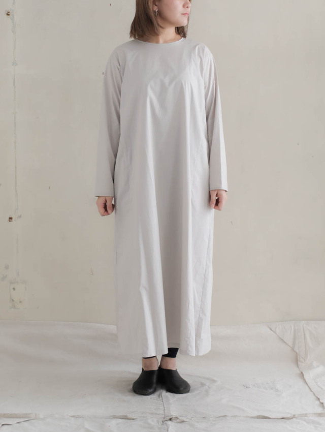 Yoli ヨリ / Simple onepiece ライトグレー