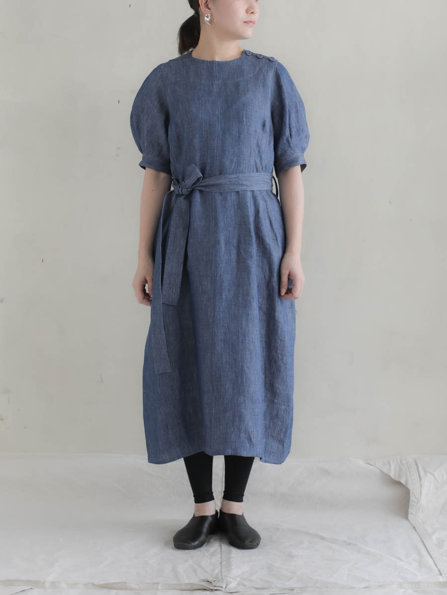 SUSURI ススリ / ジャグラードレス blue