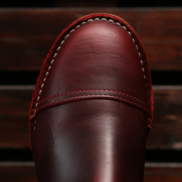 WESCO CUSTOM ROMEO MP Toe Burgundy Domain Toe Cap