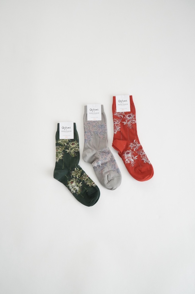 ayame' ×PEPER HAROW Dancing Flowerソックス annabelle