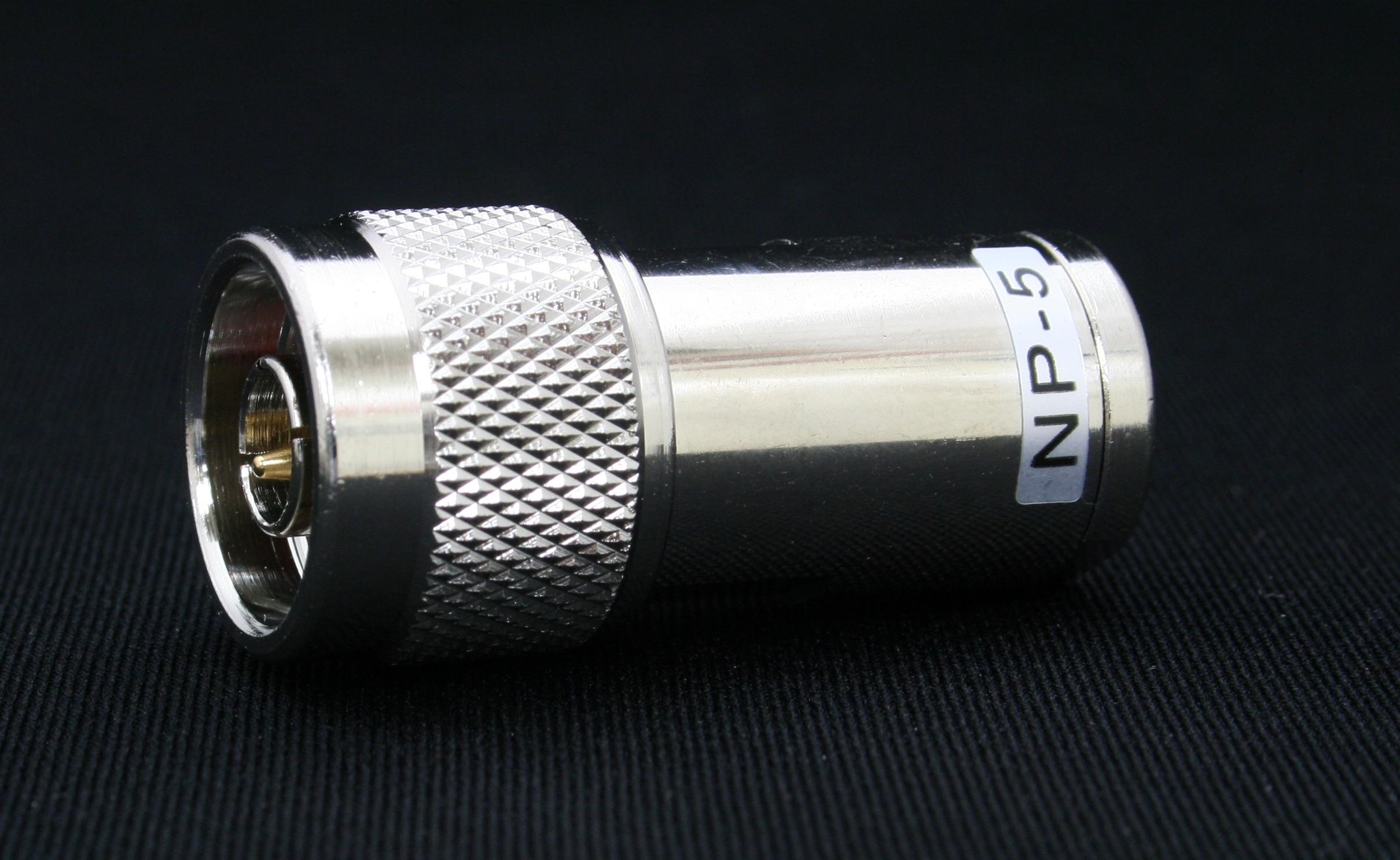 【NP-5】ニッケルメッキ N型コネクタ― ラジオショップ・ファイブナイン