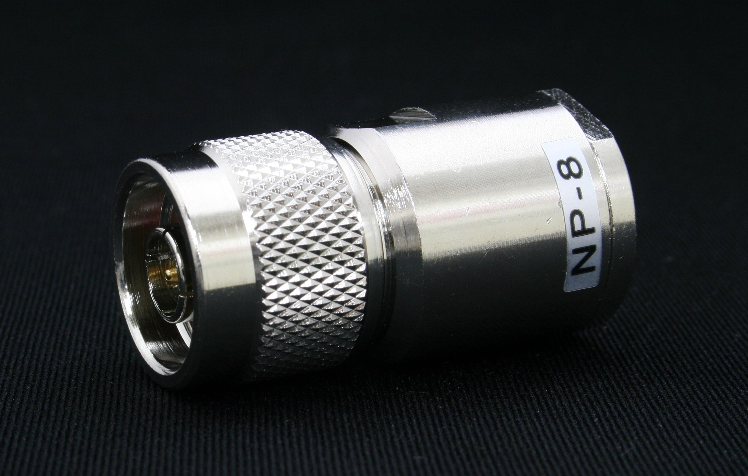 【NP-8】ニッケルメッキ N型コネクタ― ラジオショップ・ファイブナイン